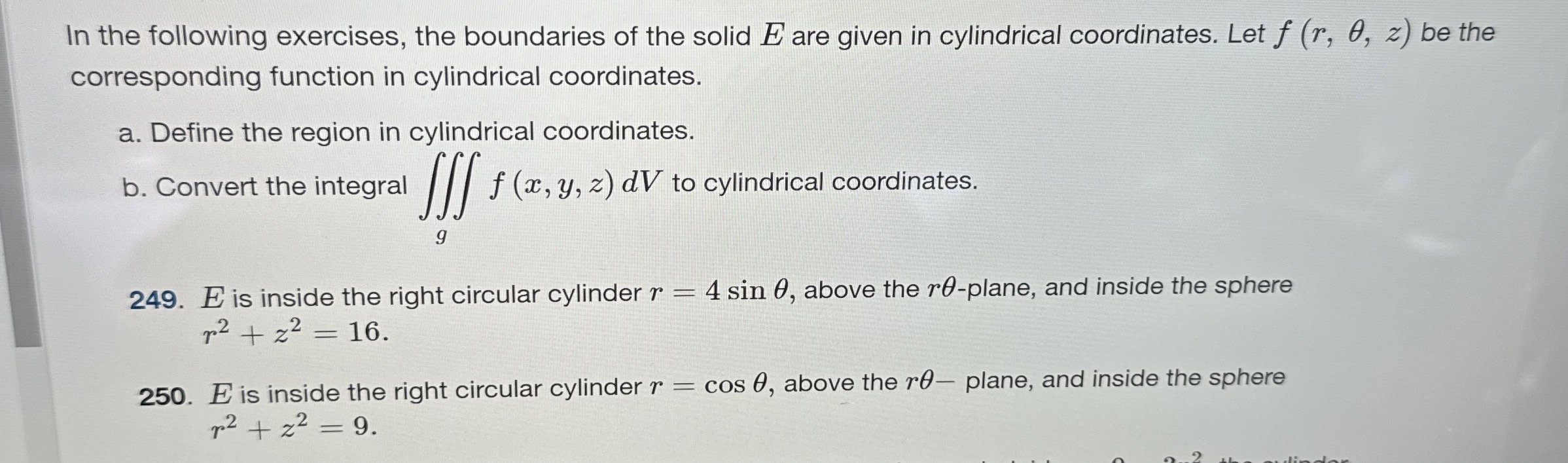 In the following exercises, the boundaries of the | Chegg.com