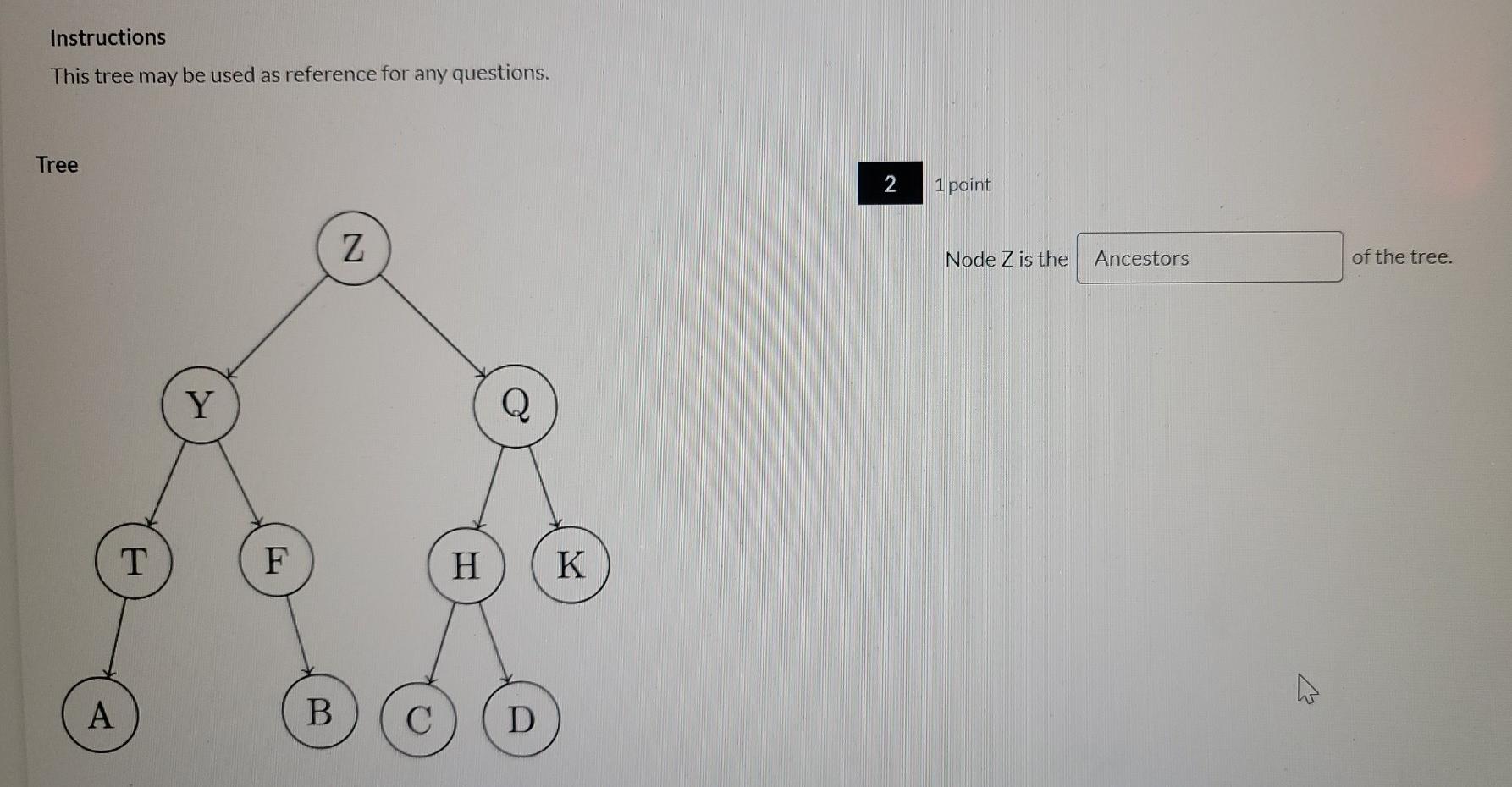 Solved Instructions This tree may be used as reference for | Chegg.com