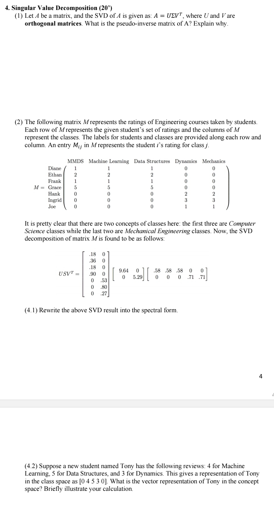 Solved please only answer if you can solve all parts, else | Chegg.com