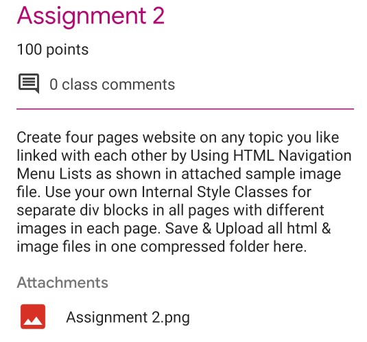 Solved Assignment 2 100 points O class comments Create four | Chegg.com