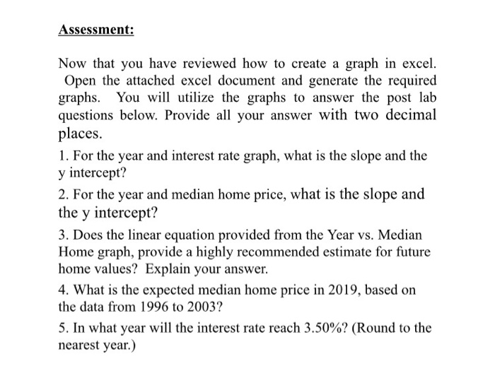 Solved USING EXCEL, GRAPHING AND LINEAR REGRESSION In this | Chegg.com