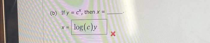Solved a) Write loga(x+n)−loga(x) as an expression involving | Chegg.com