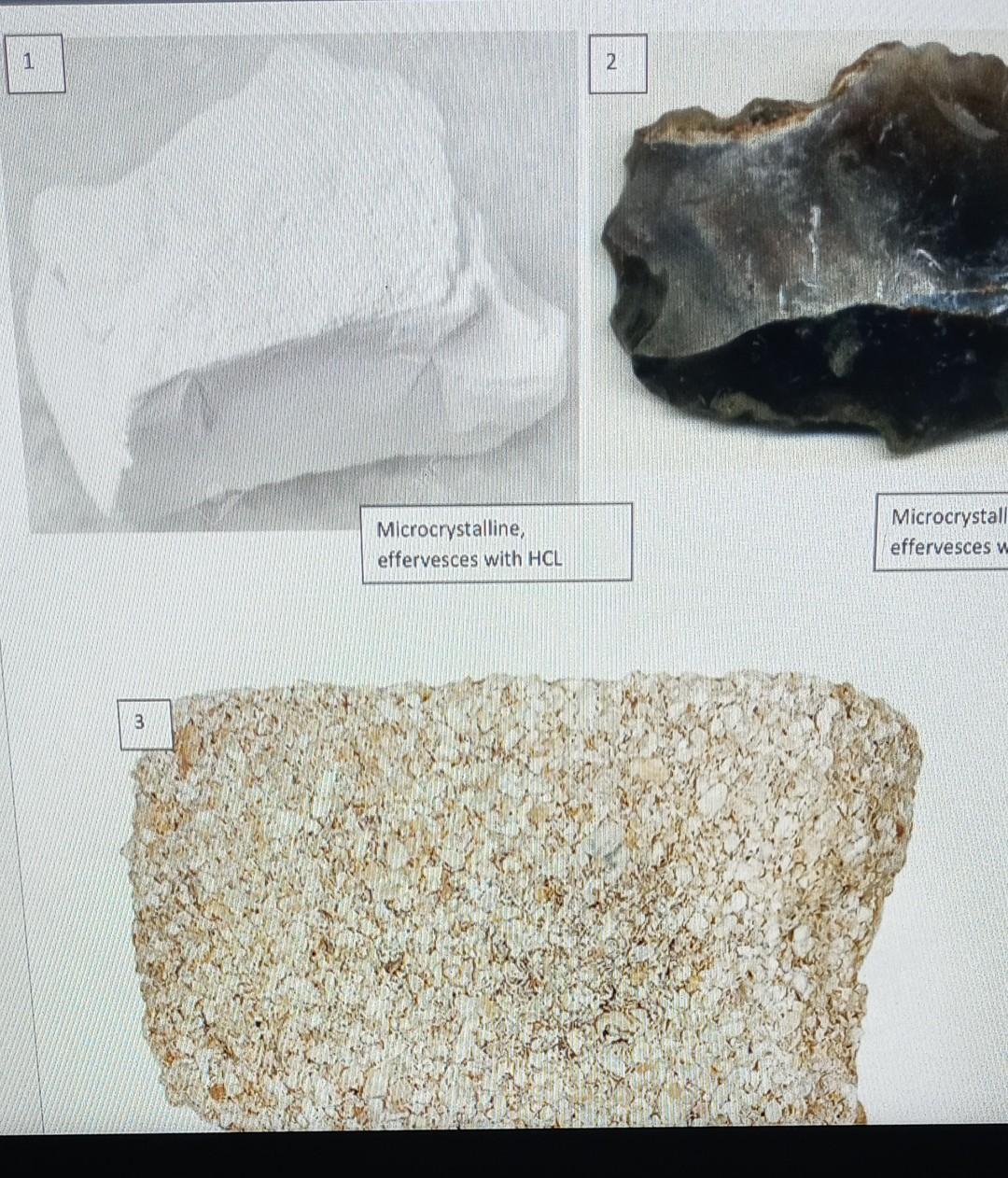 Solved Sedimentary Rock Identification KEY Texture Clastic | Chegg.com