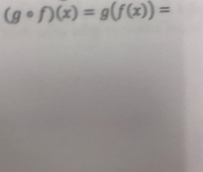 Solved 7. (12 points) Let f(x)=x2+3x+5 and g(x)=10x−3. Find | Chegg.com