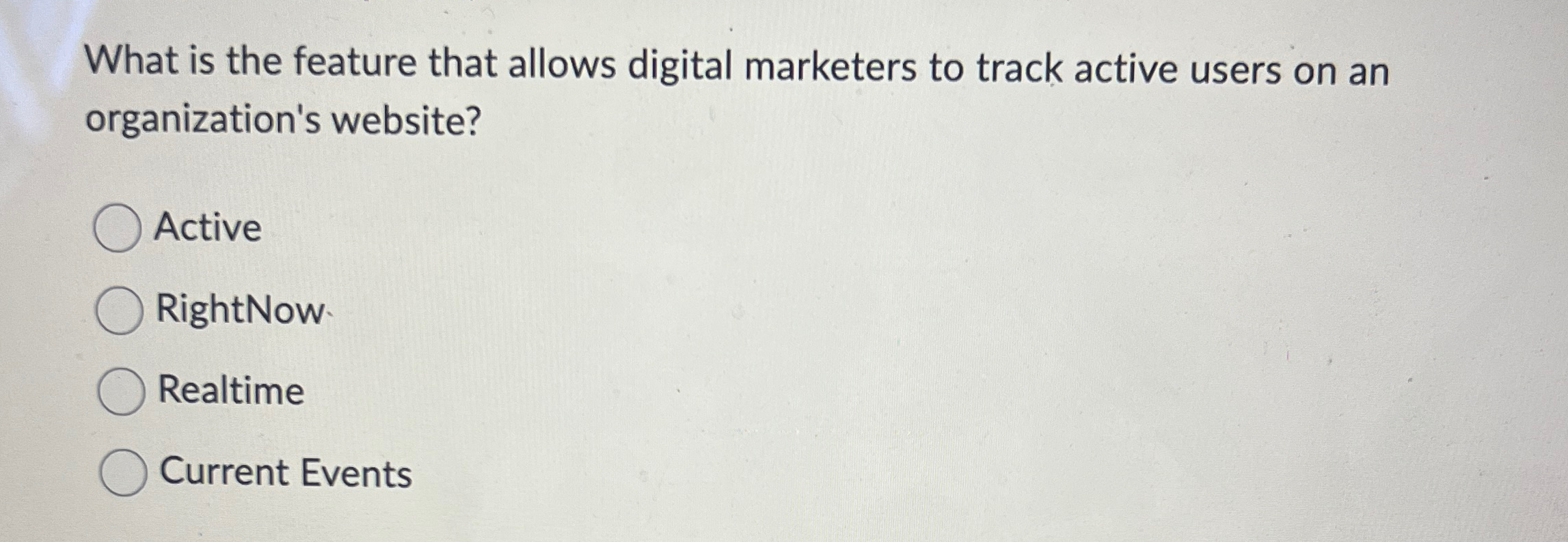 Solved What is the feature that allows digital marketers to | Chegg.com