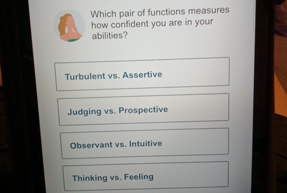 Solved Which pair of functions measures how confident you | Chegg.com