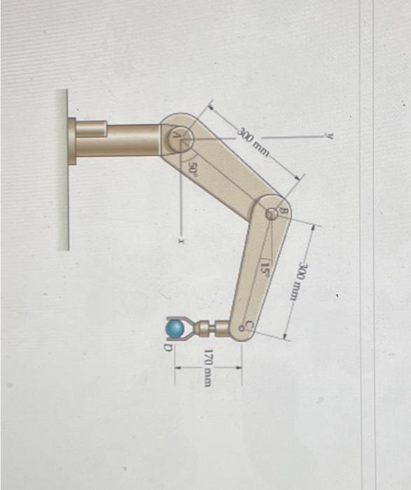 Solved If Arm Ab Has A Constant Clockwise Angular Velocity 4335