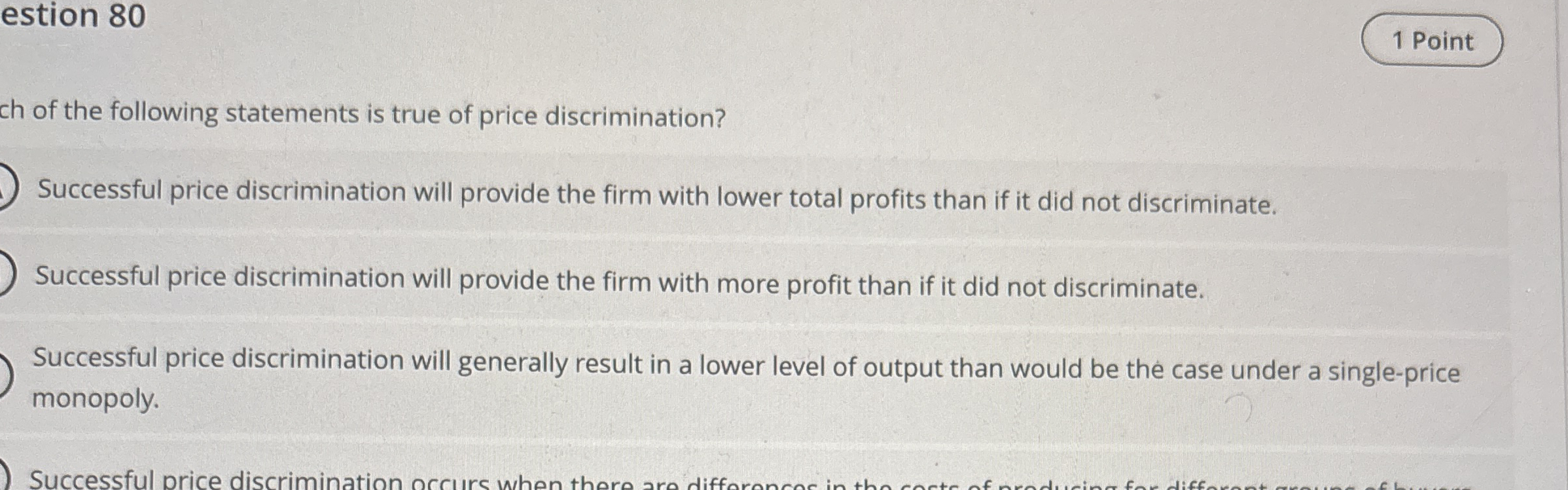Solved estion 80ch of the following statements is true of | Chegg.com