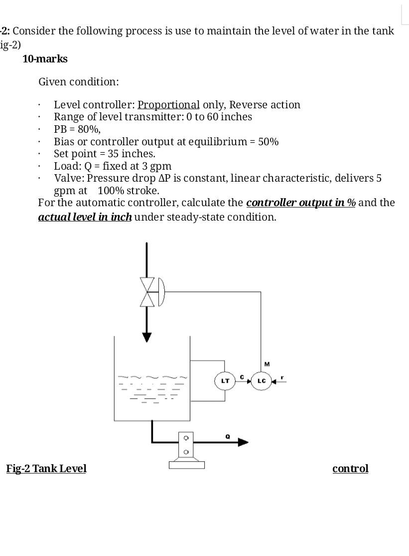 Solved 2: Consider the following process is use to maintain | Chegg.com