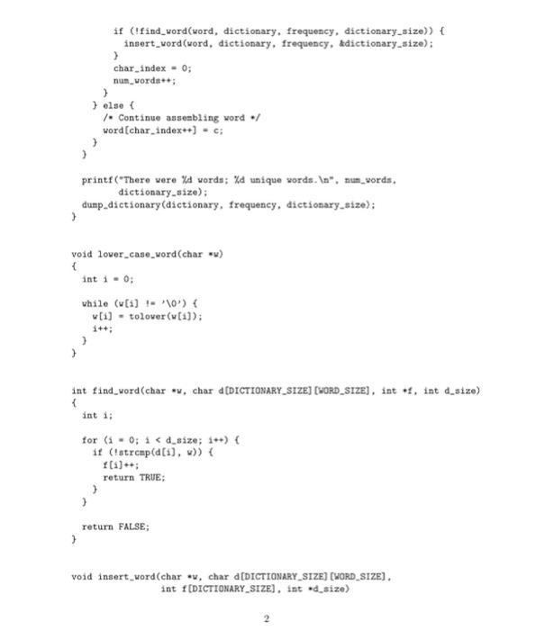 Solved Can someone please help me rewrite this parse.c | Chegg.com