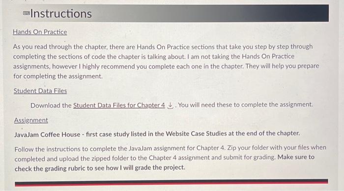 Solved As you read through the chapter, there are Hands On | Chegg.com