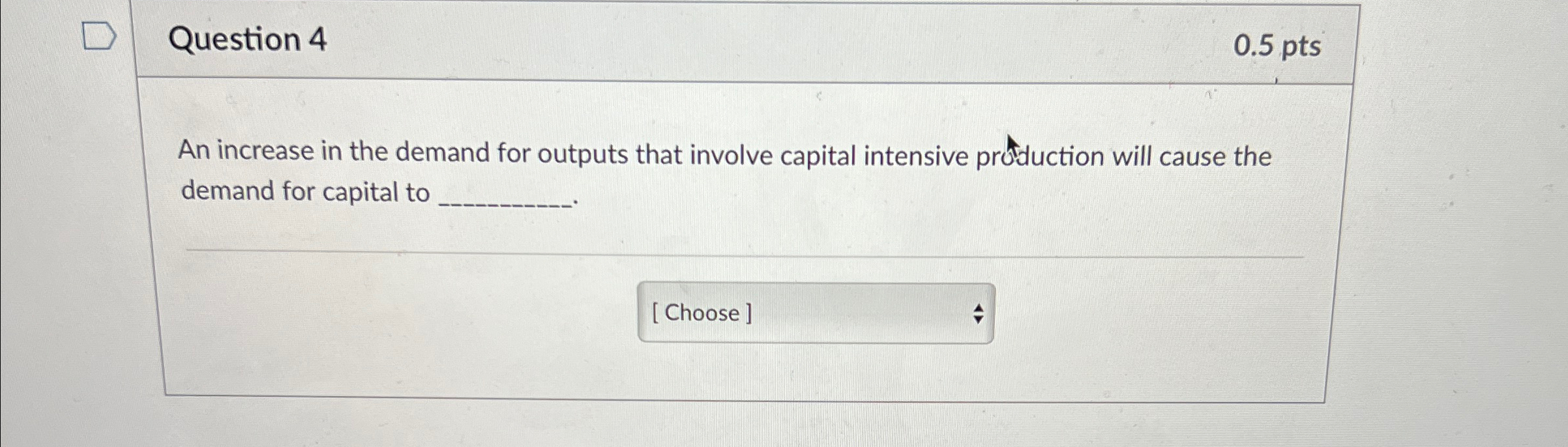 Solved Question 40.5 ﻿ptsAn increase in the demand for | Chegg.com
