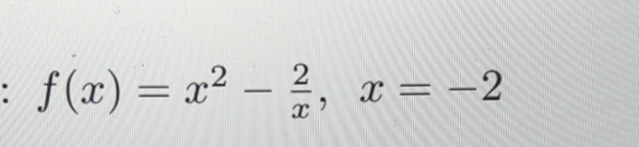Solved f(x)=x2-2x, x=-2find derivative using limit | Chegg.com