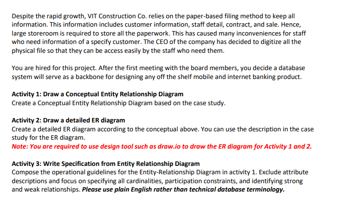 Solved Create a relational schema and demonstrate the First | Chegg.com