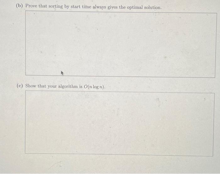 Solved Suppose you have n lectures that need to be allocated | Chegg.com
