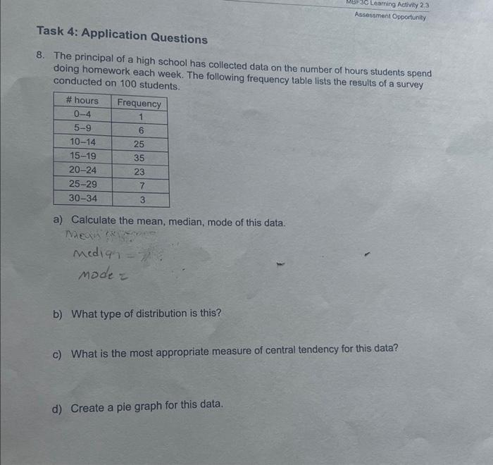 Solved Assessment Opportunit Task 3: Communication Questions | Chegg.com