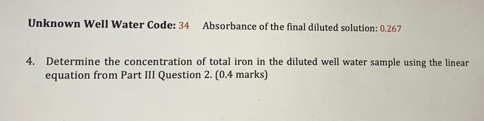 Solved Calibration curve for spectrophotometric | Chegg.com