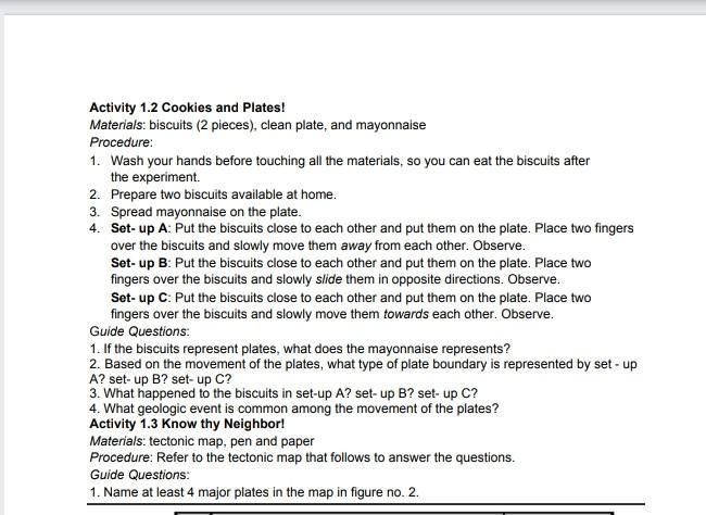 Solved Please i need the answers in the guide questions, | Chegg.com