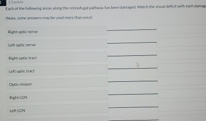 Solved 25 ﻿pointsEach of the following areas along the | Chegg.com