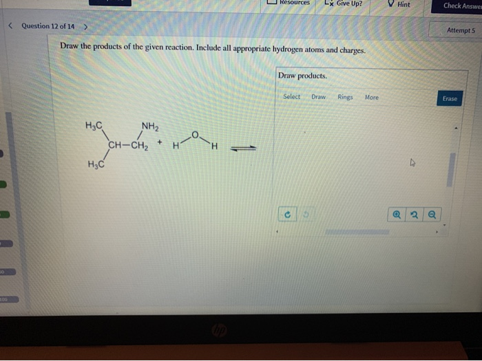 Solved Hint Lx Give Up? Check Answer Resources Attempt 5 | Chegg.com