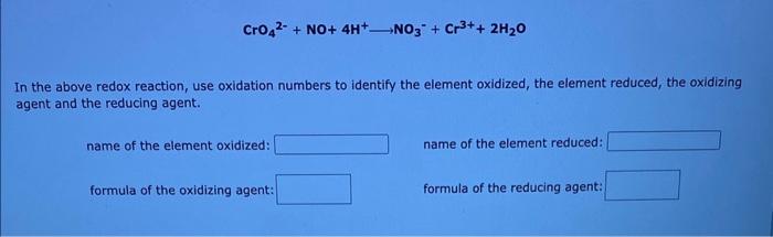 Solved S2O32−+2Br2+6OH− 2SO32−+4Br−+3H2O In the above redox | Chegg.com