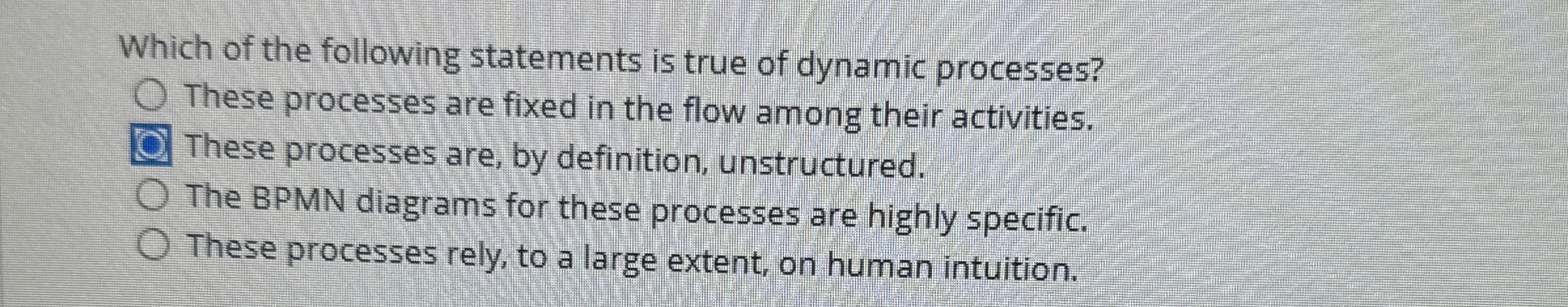 Solved Which of the following statements is true of dynamic | Chegg.com