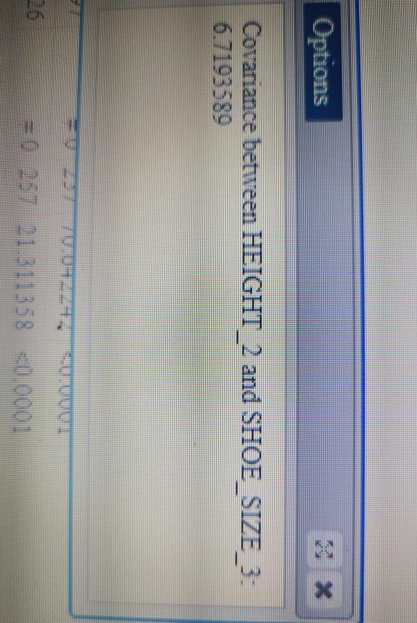 Solved Uplos Mean Summary statistics: Column Variance Std. | Chegg.com
