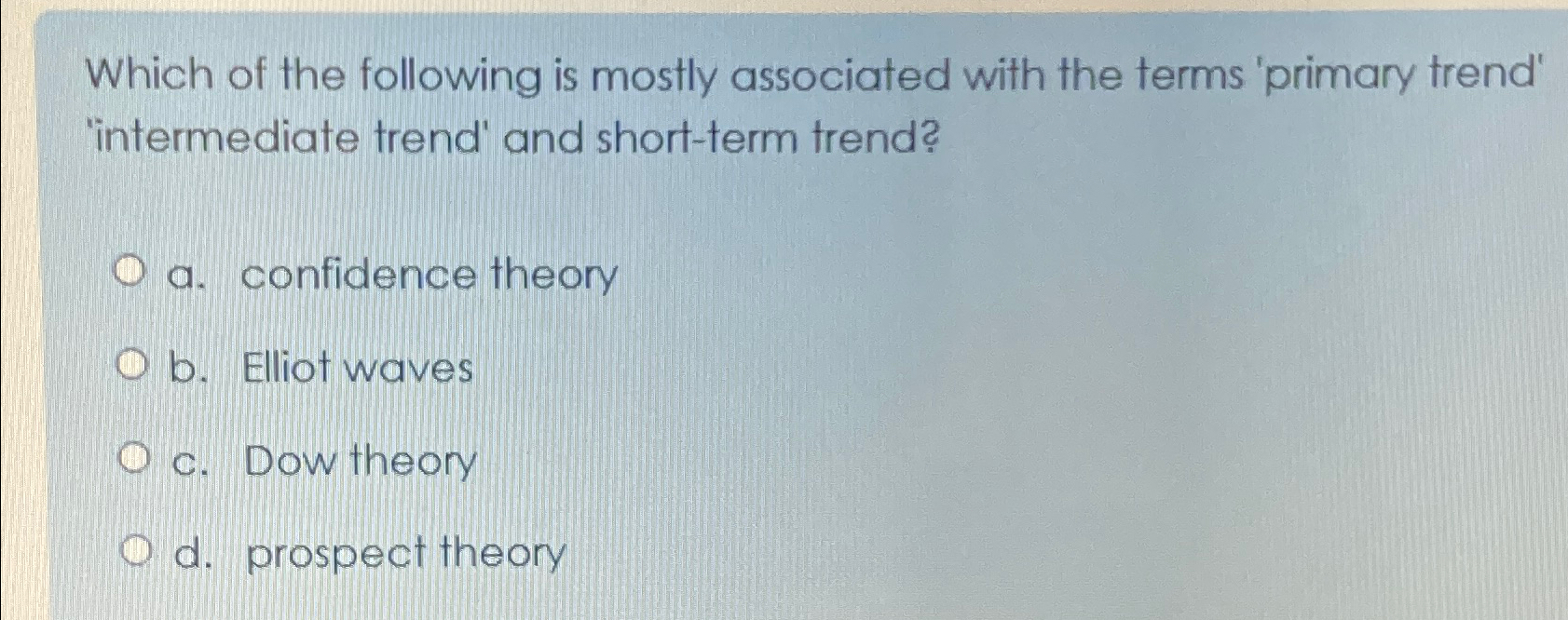 Solved Which of the following is mostly associated with the | Chegg.com