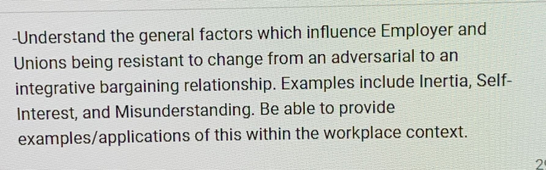 Solved -Understand the general factors which influence | Chegg.com