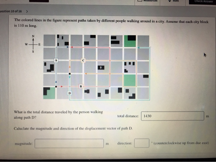 Solved Resources V Hint Check Answer question 10 of 16 > The | Chegg.com