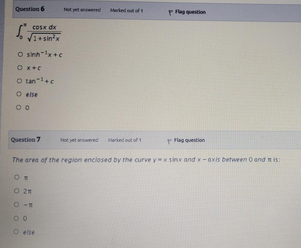 Solved please answer this calculas questions speed and give | Chegg.com