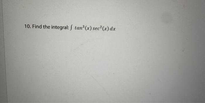 Solved for all problems involving integrals express answers | Chegg.com