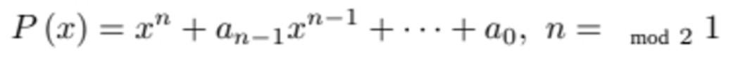 Solved prove for every monic polynomial p(x) (with the | Chegg.com