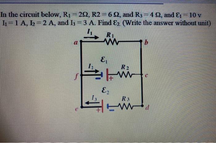 Solved In the circuit below, R1 = 292, R2 = 612, and R3 | Chegg.com