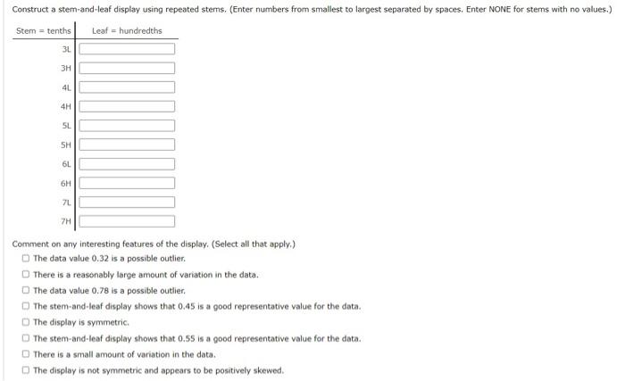Solved The accompanying specific gravity values describe | Chegg.com