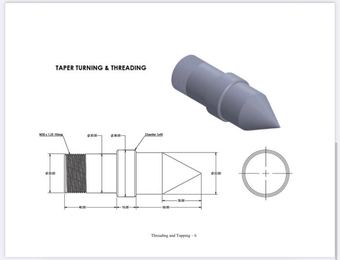Solved Threading and Tapping - 1 INTRODUCTION There are | Chegg.com