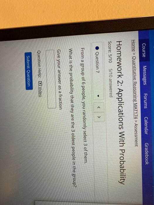 Solved Messages Course Forums Gradebook Calendar Home > | Chegg.com
