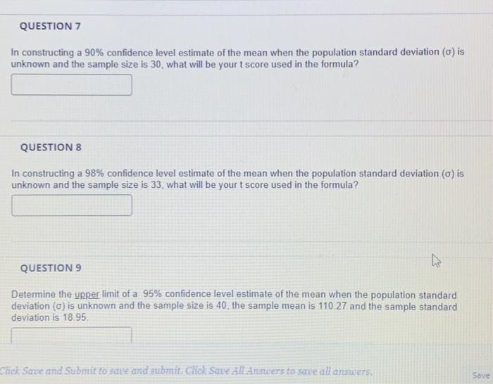 Solved In constructing a 90% confidence level estimate of | Chegg.com