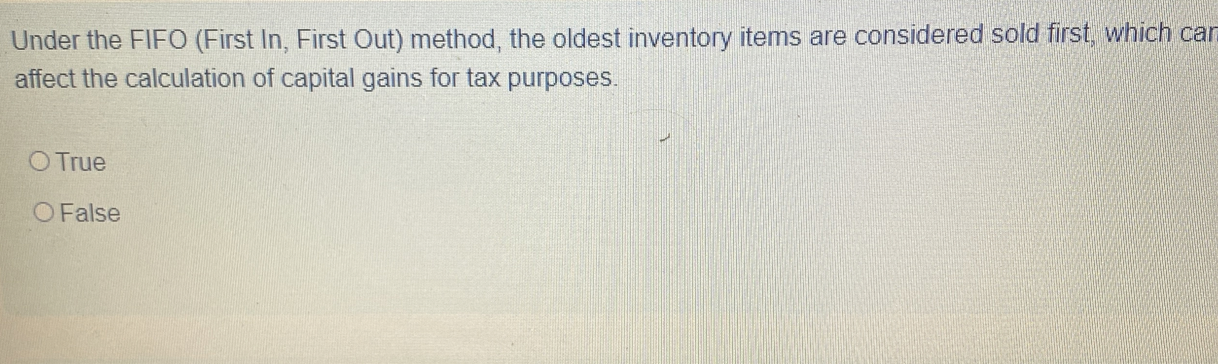 Solved Under the FIFO (First In, ﻿First Out) ﻿method, the | Chegg.com