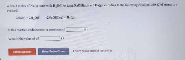 Solved When 2 moles of H2(g) react with O2(g) to form H2O(g) | Chegg.com