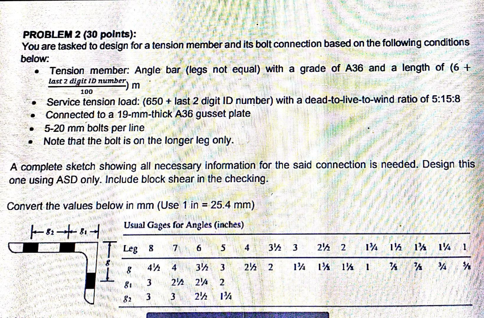 Solved a PROBLEM 2 (30 points): You are tasked to design for | Chegg.com