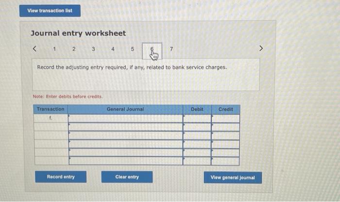 Solved Journal entry worksheet Record the adjusting entry | Chegg.com