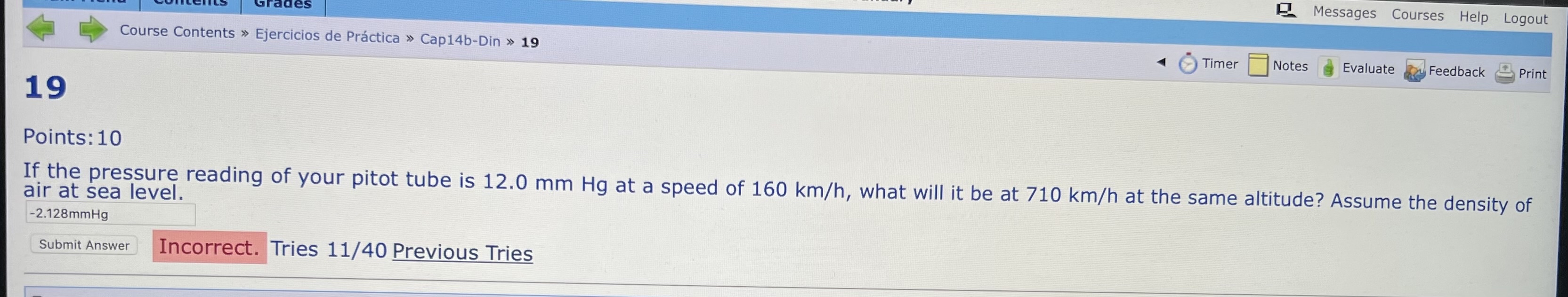 Solved Course Contents » ﻿Ejercicios de Práctica » | Chegg.com