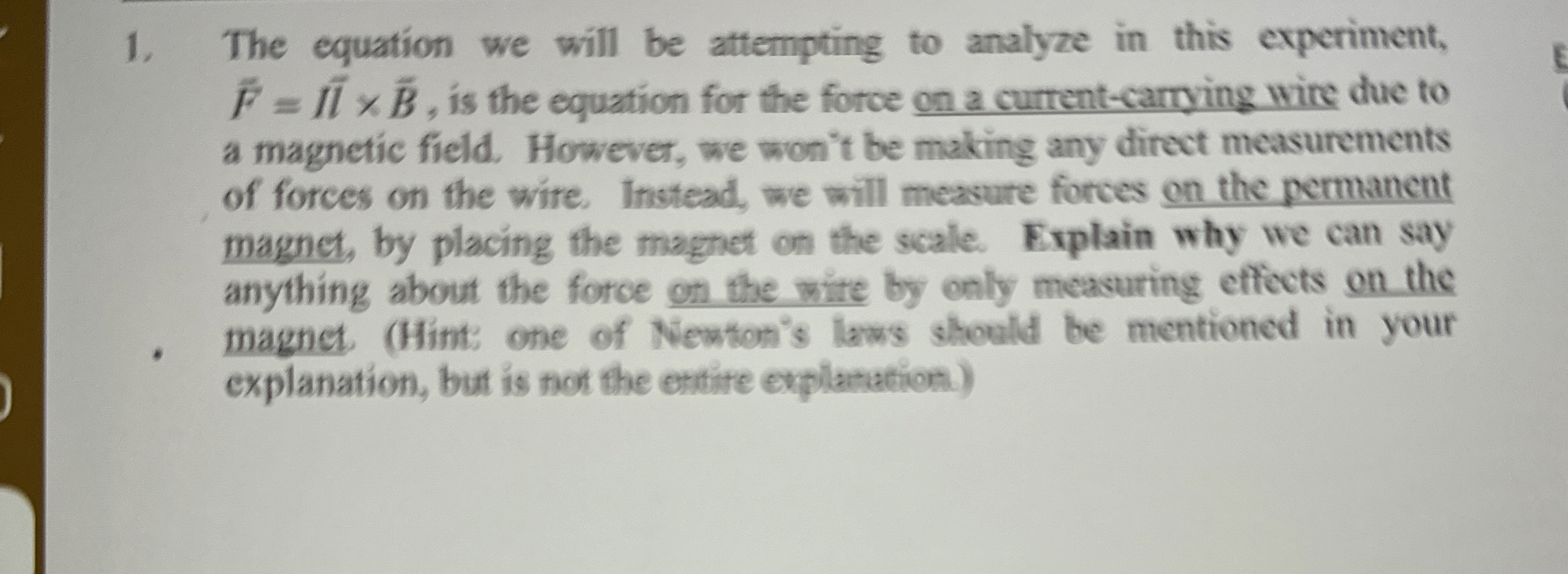 Solved The equation we will be attempting to analyze in this | Chegg.com