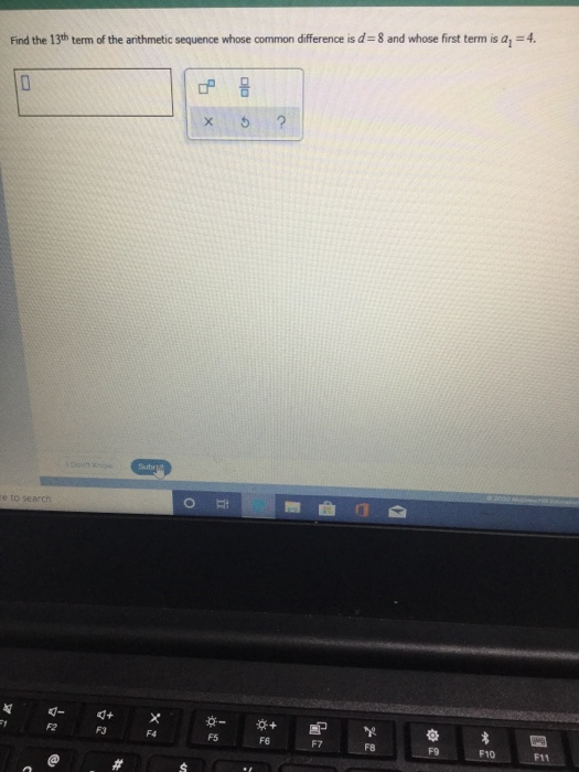 Solved Find the 13th term of the arithmetic sequence whose | Chegg.com