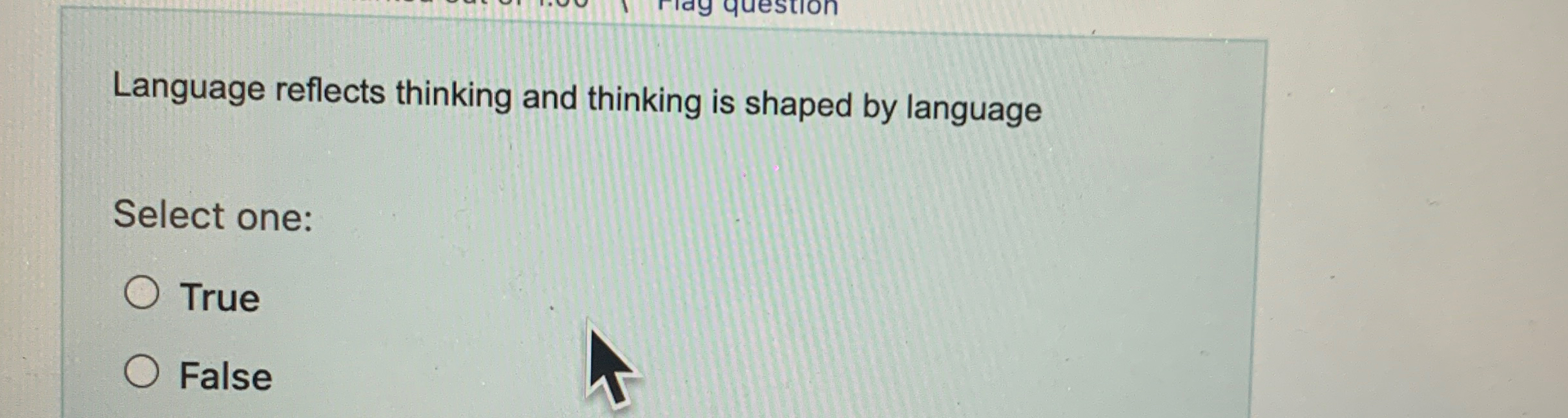 Solved Language reflects thinking and thinking is shaped by | Chegg.com