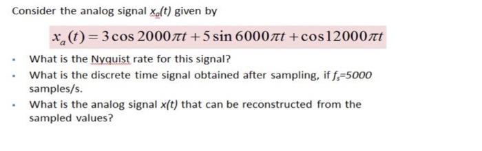 Solved What is aliasing phenomenon, and what is it's effect | Chegg.com