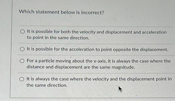 Solved Which quantity is not a vector quantity? Impulse | Chegg.com