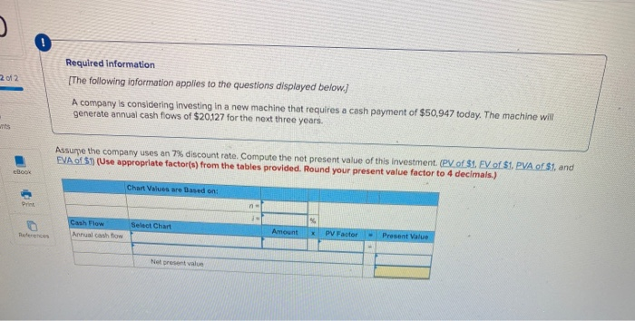 Solved Homework Assignment Seved Required information [The | Chegg.com Solved Homework Assignment Seved Required information [The | Chegg.com