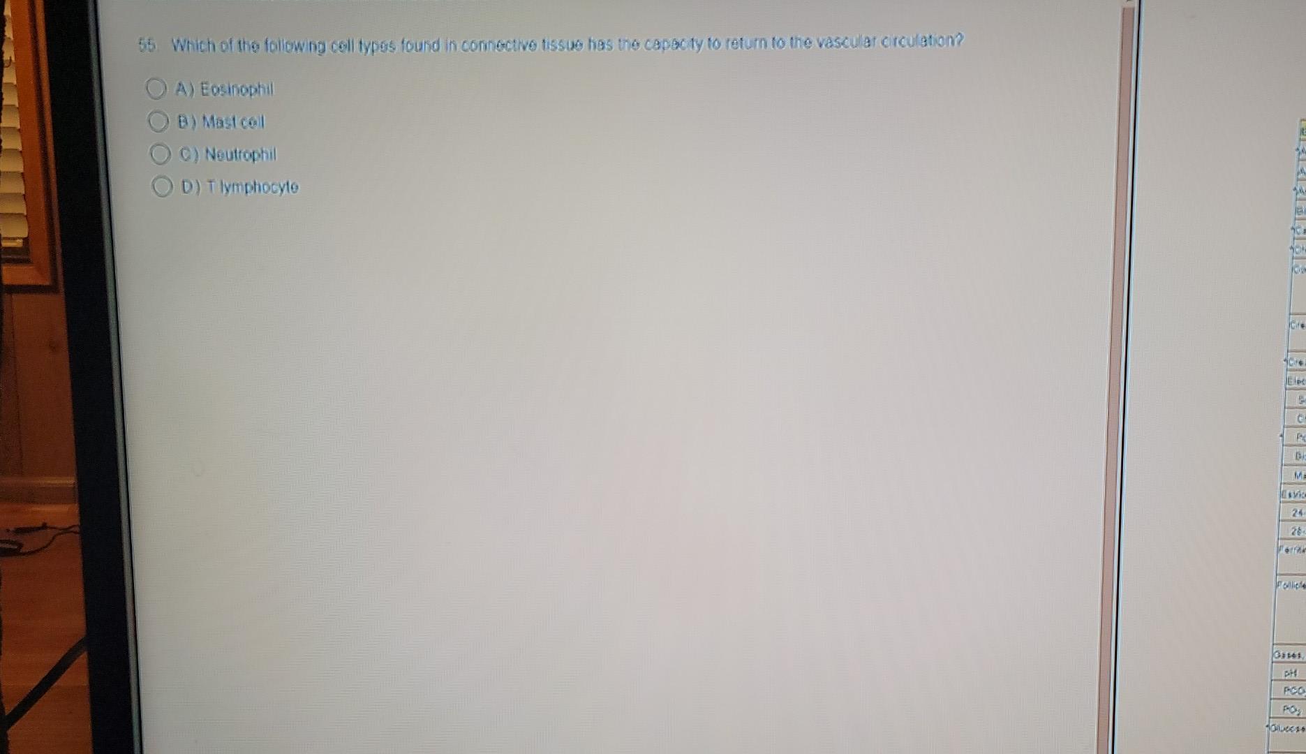 Solved 55 Which of the follow ng cell types found in | Chegg.com